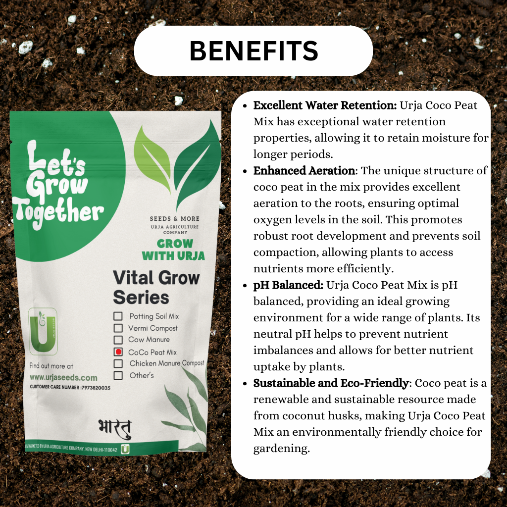 Coco Peat Mix – Urja Seeds