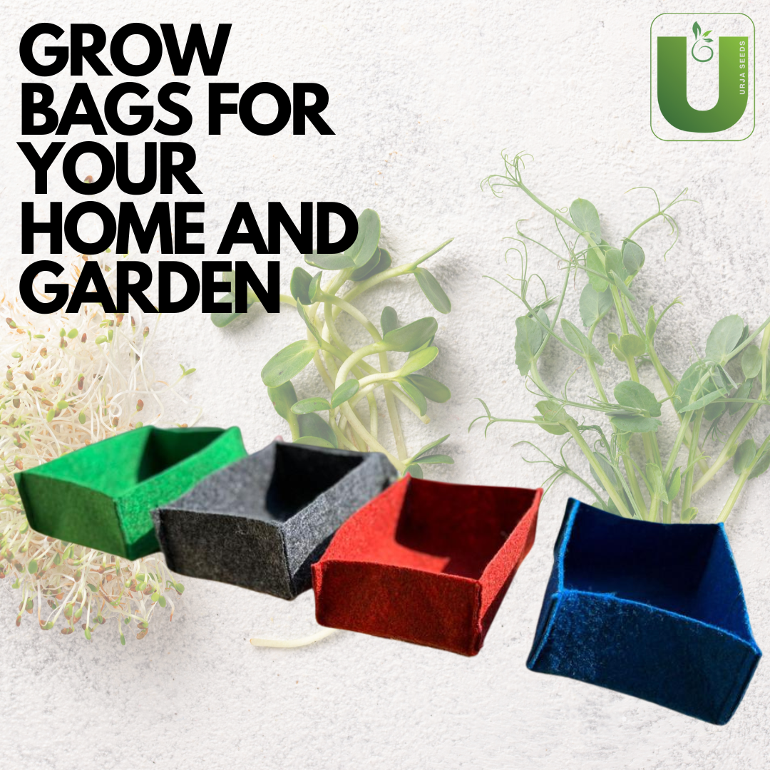 Micro-Green Grow Bag Set of 4 – Urja Seeds